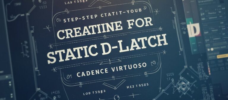 How to Make a Static D-Latch in Cadence Virtuoso? - Biographical Dictionary